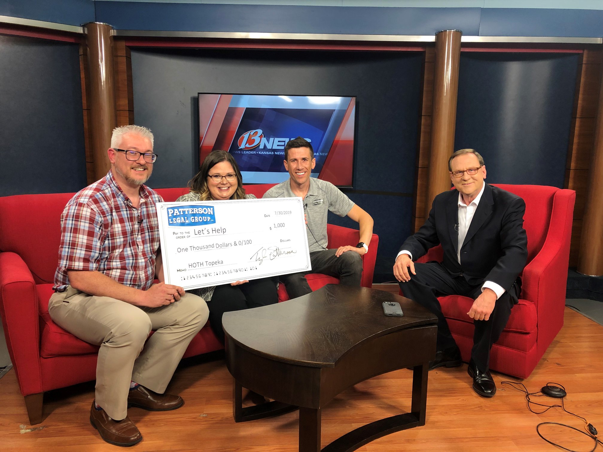 Let's Help, Inc. Named July’s Non-Profit Hero In Topeka